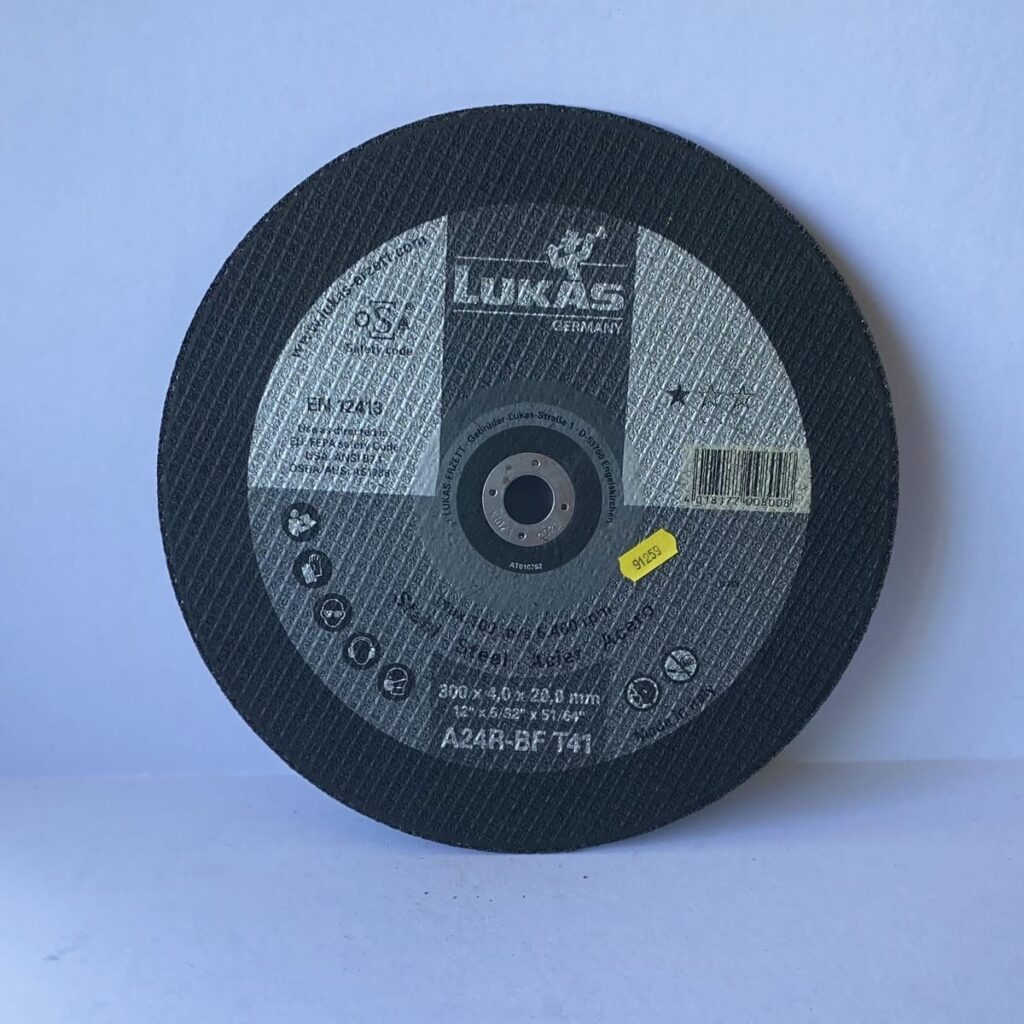 Lukas 300mm Steel Disc - For Sale Online - Qualitronics UK